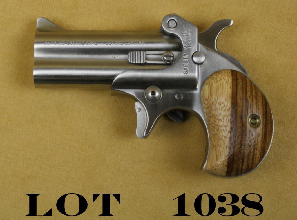 American Derringer Corp. O/U derringer, .44 magnum cal., 3” barrels ...