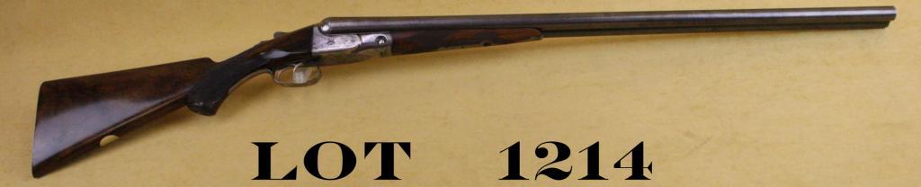 Parker D-grade 12ga Damascus barrel shotgun, 30” barrels, standard ...