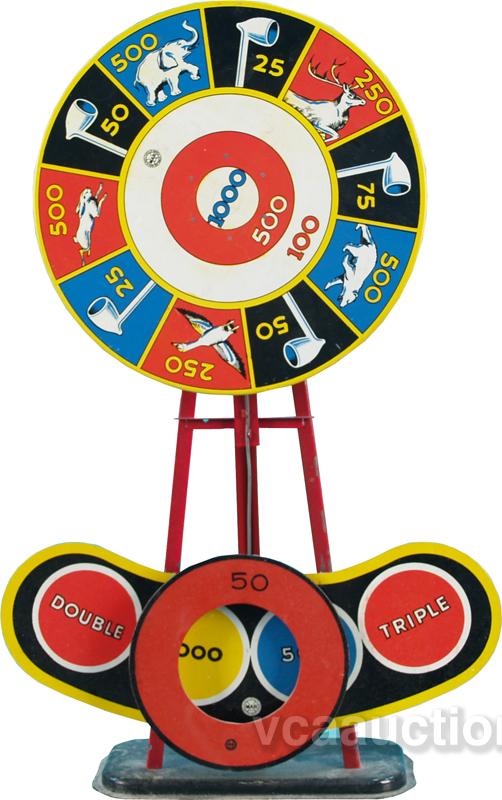 Early Wind-Up Tin Shooting Target
