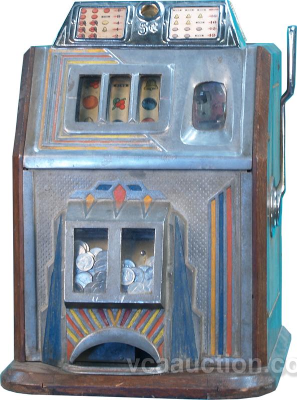 5 Cent King Equipment 3-Reel Twin Jackpot Slot Machine