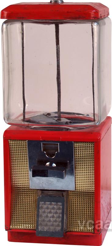 Lot Of 2 Coin-Op Countertop Vending Machines: