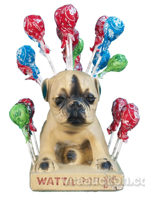 "Watta Pop" Dog Country Store Sucker Display/Holder