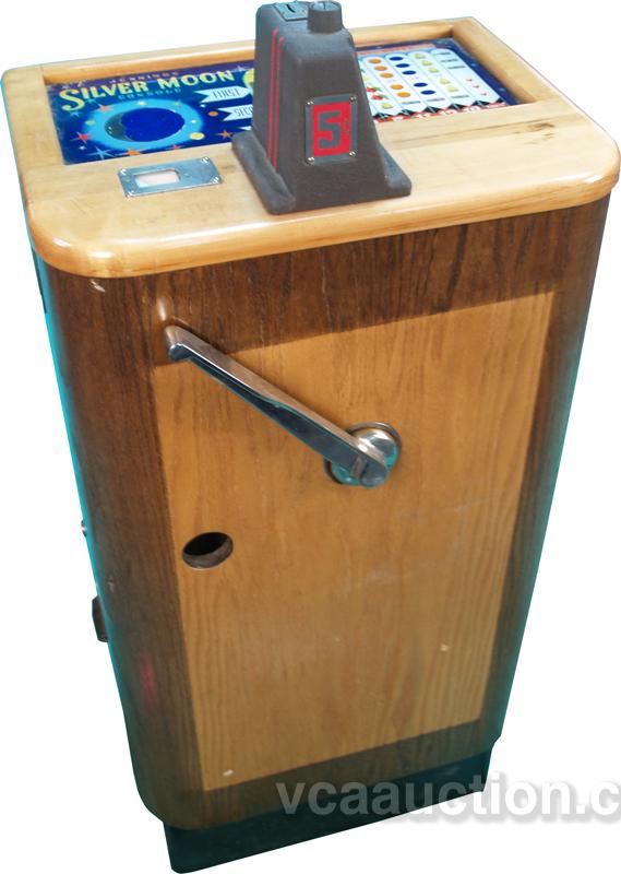 5 Cent Jennings Silver Moon Console Slot Machine