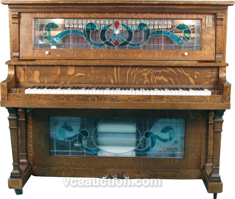 Coin-Op Upright Kohler & Campbell New York Player Piano
