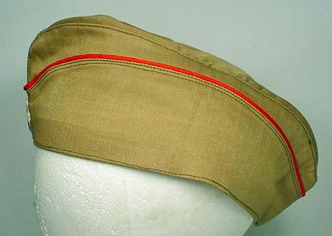 WW2 GERMAN NAZI WOMEN'S WORK HAT - Tag inside mark