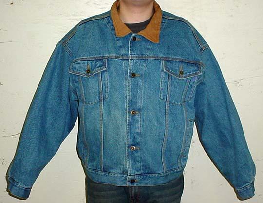 US WOODLAKE DENIM JACKET W/ SHORT TIMER PATCH ON T