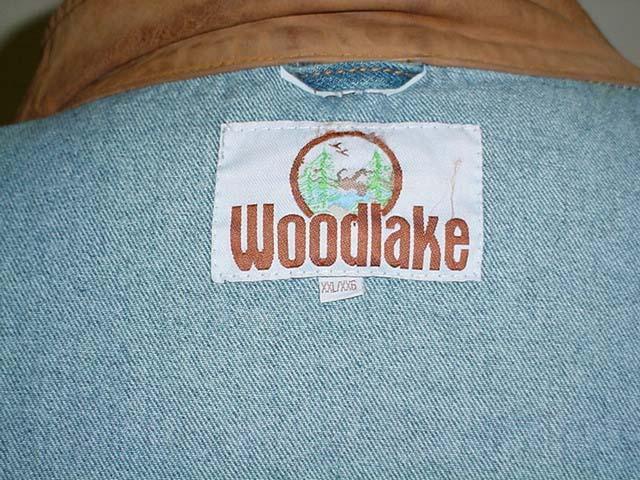 US WOODLAKE DENIM JACKET W/ SHORT TIMER PATCH ON T