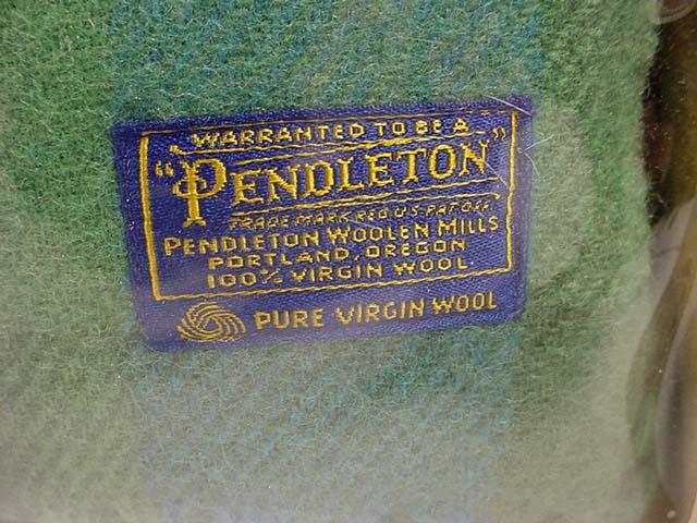 VINTAGE PENDLETON WOOL BLANKET W/ TAG - IN CASE
