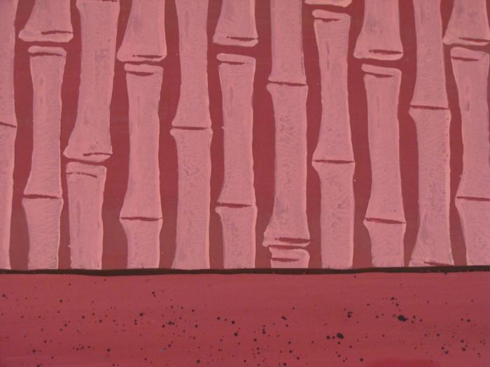 Wall Original Floor SpongeBob Pink Production Cel Art