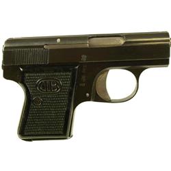Bernardelli Model 68 .25 Cal. SN 18087 semi automatic pistol with blue ...