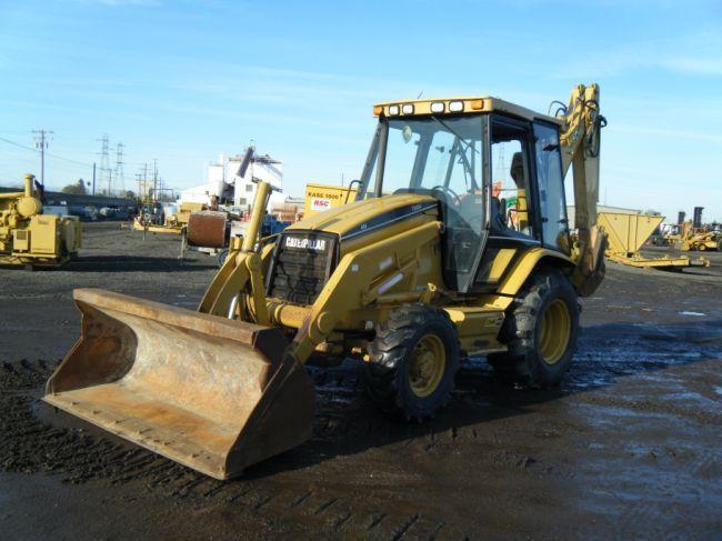 1997 Caterpillar 416C 4x4 Loader Backhoe