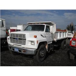 1985 Ford F-700 S/A Dump Truck