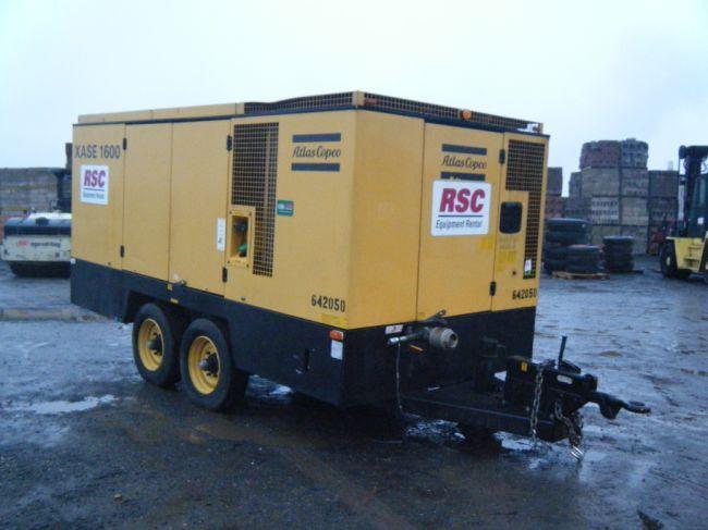 2006 Atlas Copco XASE 1600 CFM Air Compressor