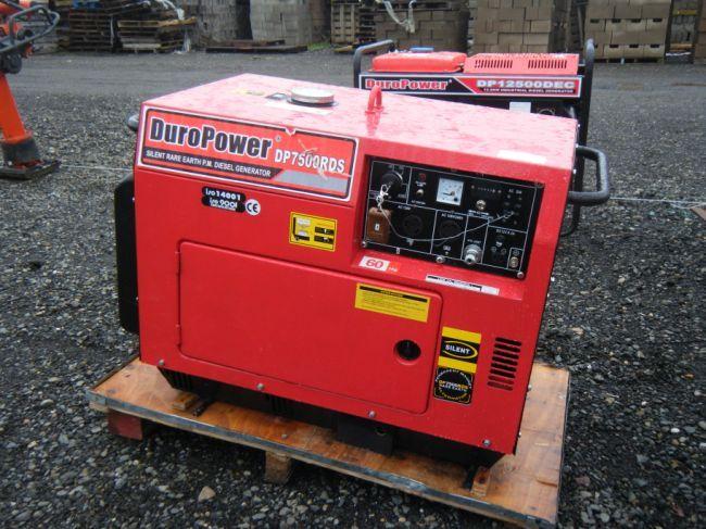 DuroPower 7500W Silent Diesel Generator