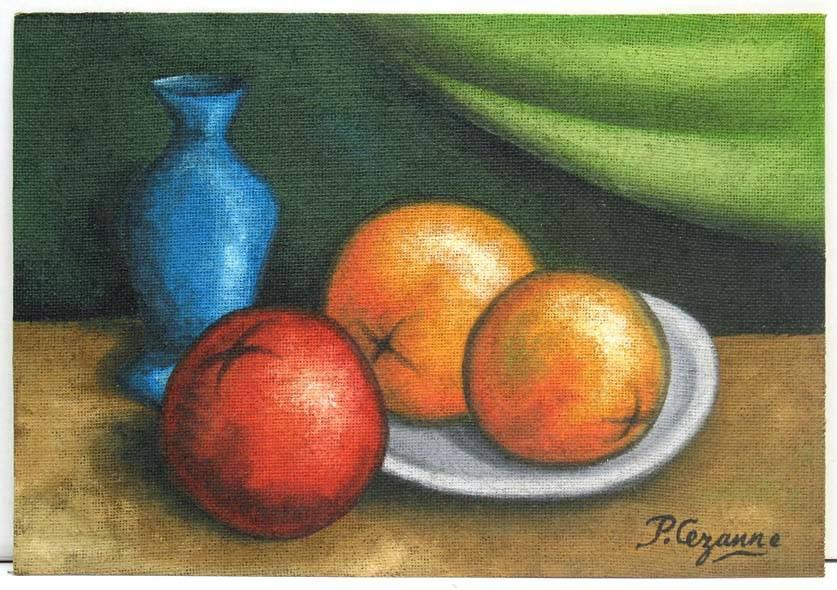 STILL LIFE AFTER PAUL CEZANNE DRAWING