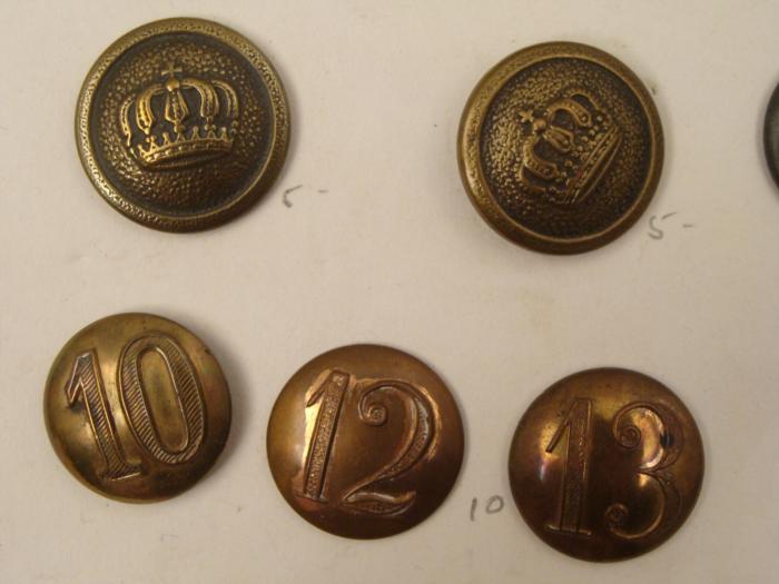 19 Vintage WWI and Earlier German Imperial Buttons