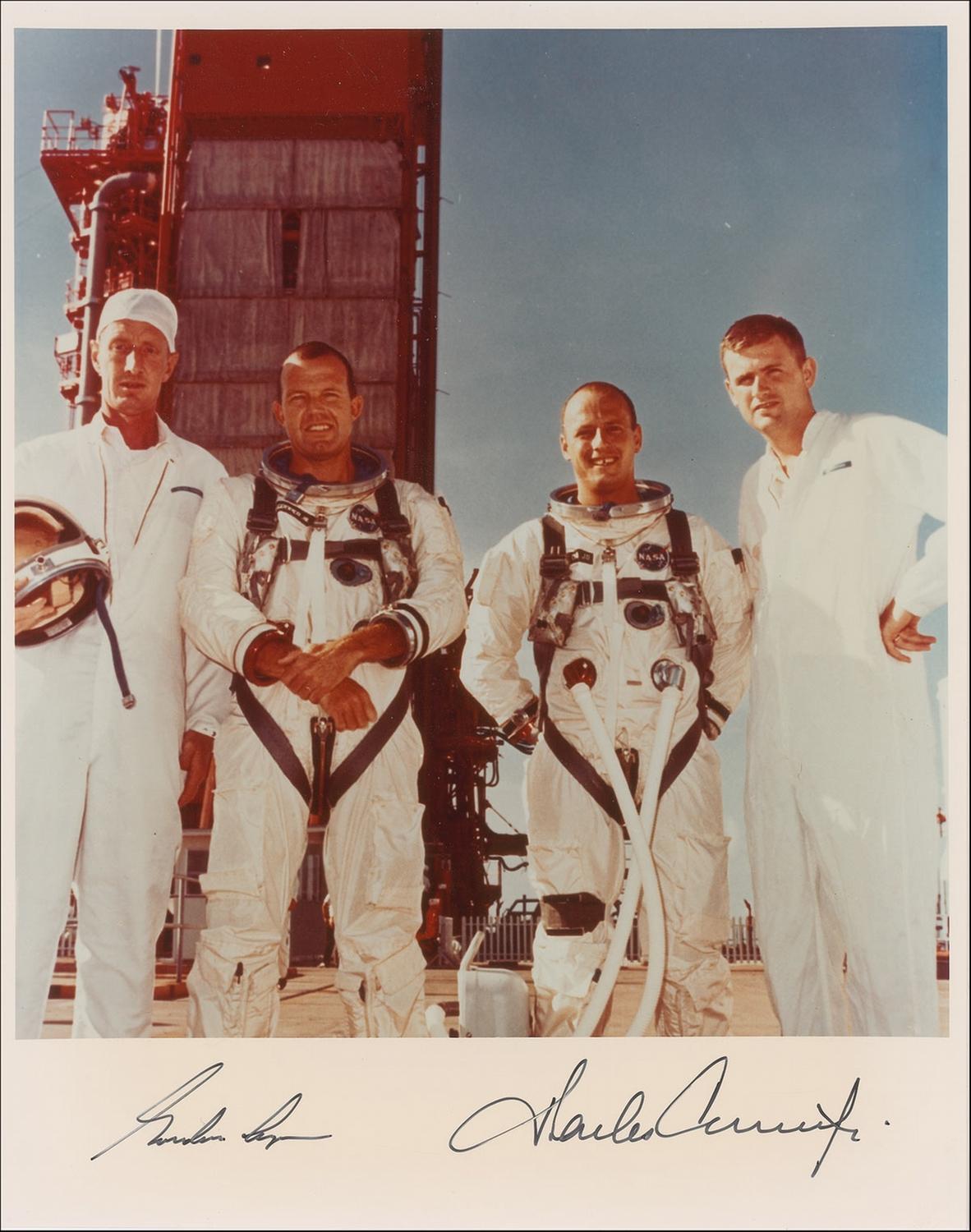 Gordon Cooper and Charles Conrad