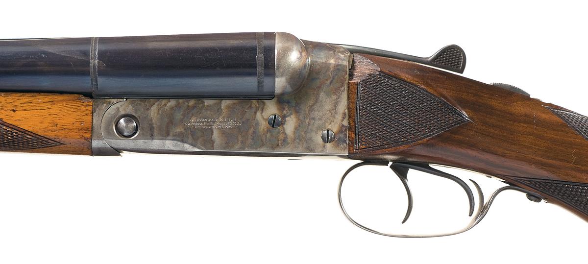 Stevens Model 350 Double Barrel Box Lock Shotgun