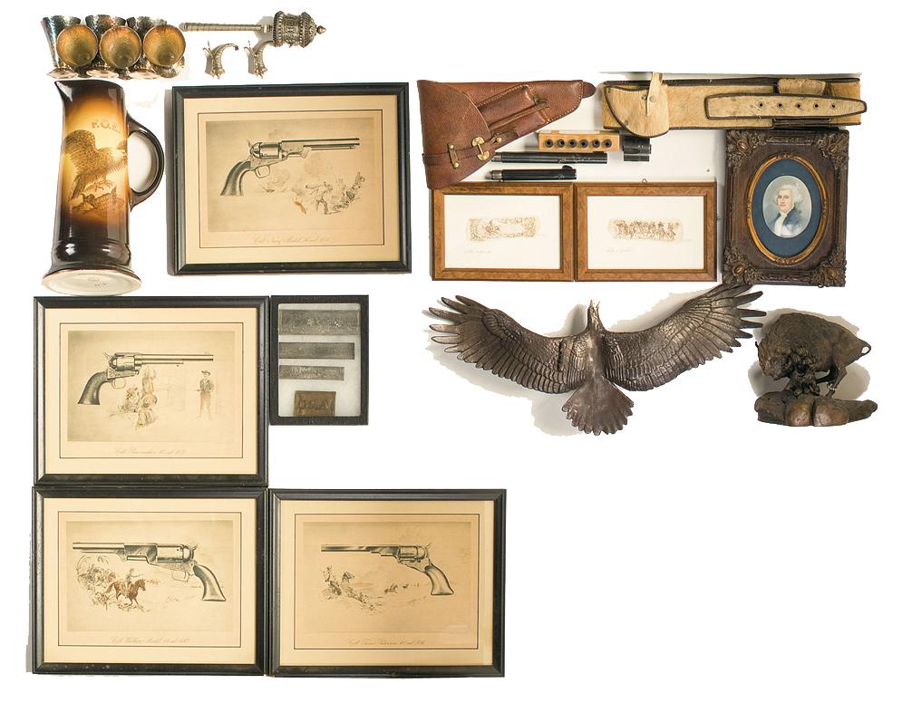 Large Assortment of Framed Prints and Collectibles