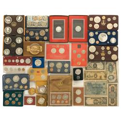 Large Assortment of Commemorative Coin and Proof Sets