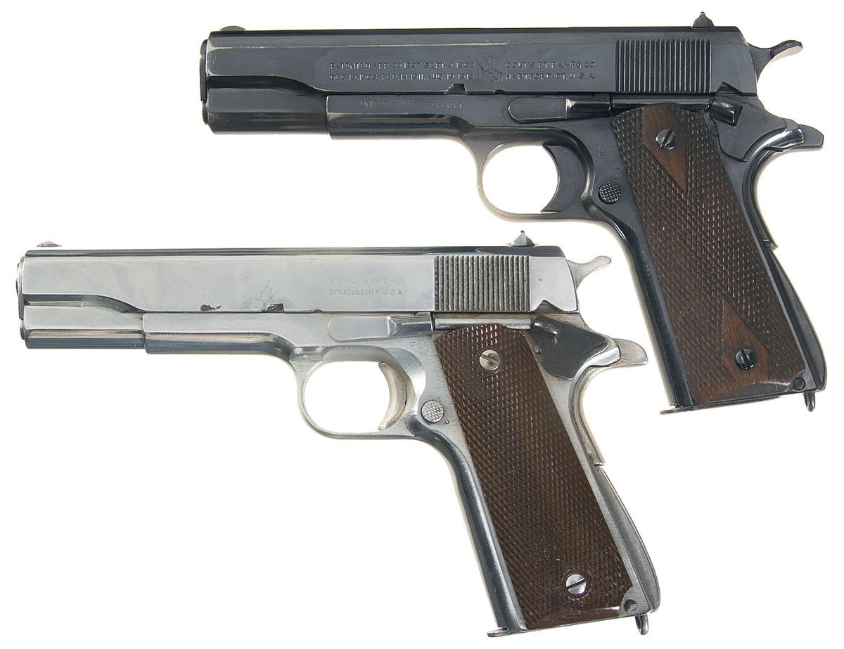 Two Colt 1911 Semi-Automatic Pistols