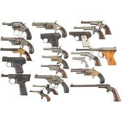 Nineteen Handguns, One Toy Gun and One Pellet Gun