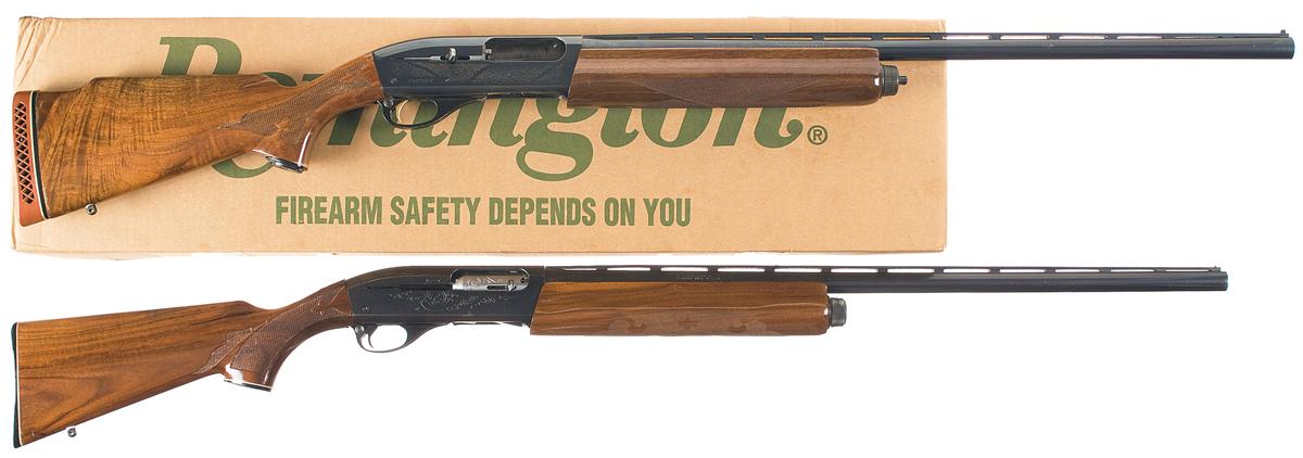 Two Remington Semi-Automatic Shotguns