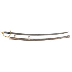 U.S. Model 1872 Officer's Cavalry Saber with Sheath