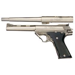 Auto Mag Model 180 Semi-Automatic Pistol with Carrying Case and Extra ...