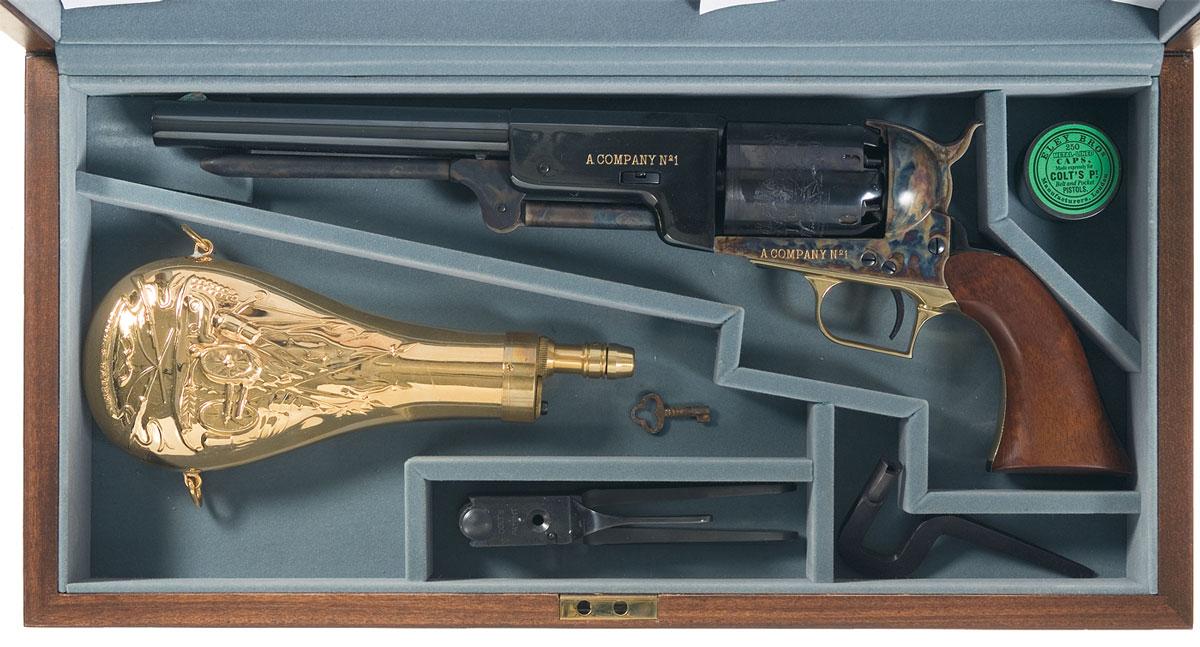 Colt Black Powder Signature Series Walker Percussion Revolver with Case