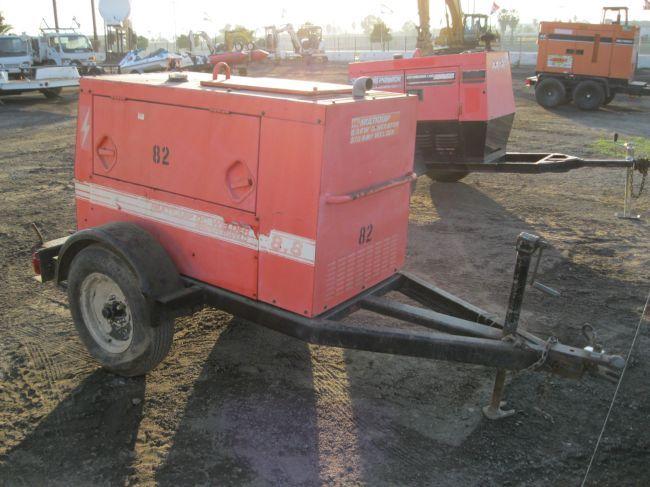 Multi-Quip DCX-8.8 WSS Towable Welder Generator