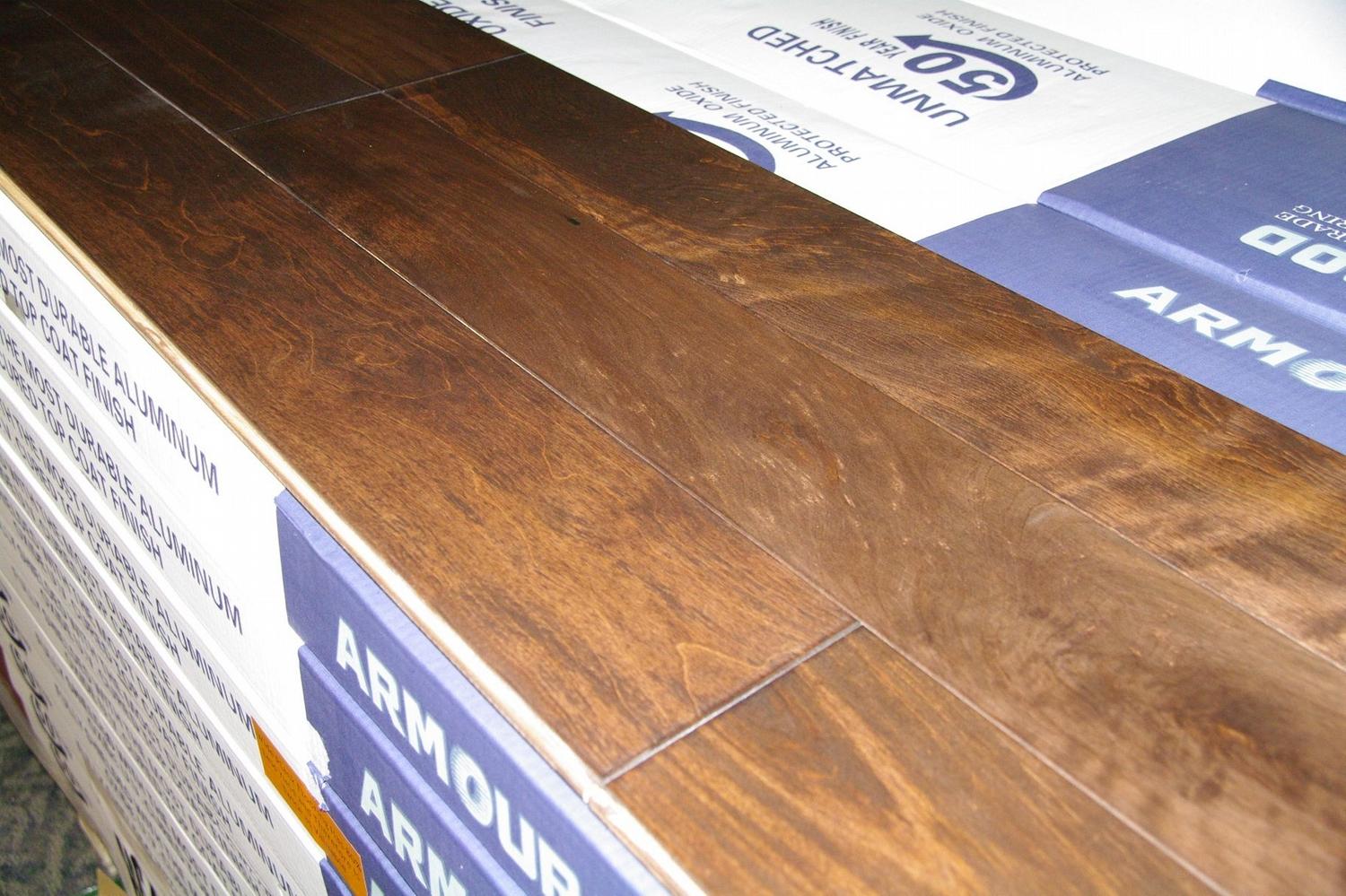 ARMOURWOOD SMOKED SCANDINAVIAN MAPLE SOLID - Able Auctions