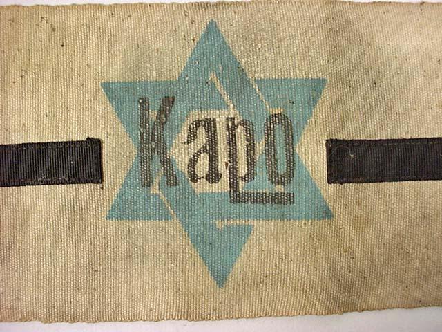 WW2 GERMAN HOLOCAUST KAPO SLEEVE BAND - LITZMANNST
