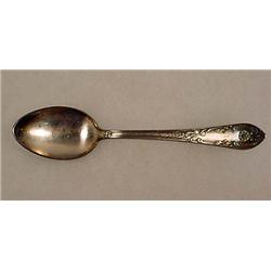 WW2 GERMAN NAZI WAFFEN SS SOUP SPOON W/ SS RUINS O