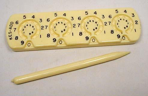 VINTAGE KESLING POCKET ADDER IN ORIGINAL BOX W/ PA