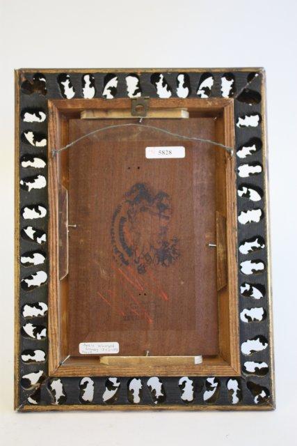 Oil painting on board signed Marie Wunsch