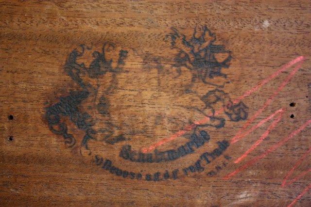 Oil painting on board signed Marie Wunsch