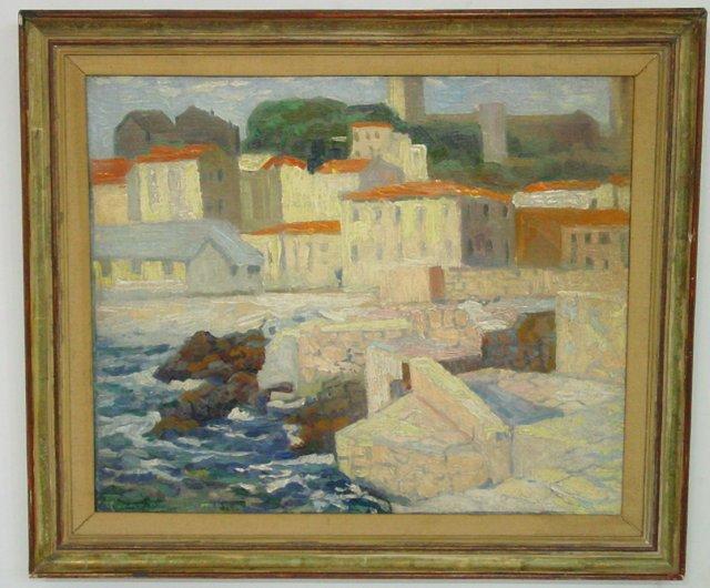 Russian oil painting signed Alexander Altman