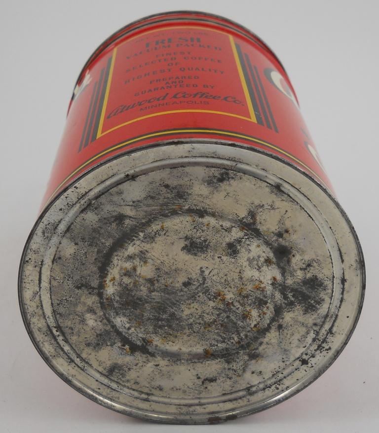 Atwood's 2 Pound Key-Wind Coffee Can