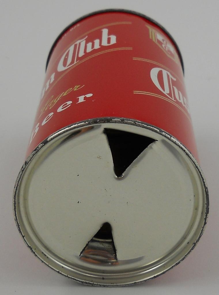 Custom Club Lager Beer Flat-Top Beer Can
