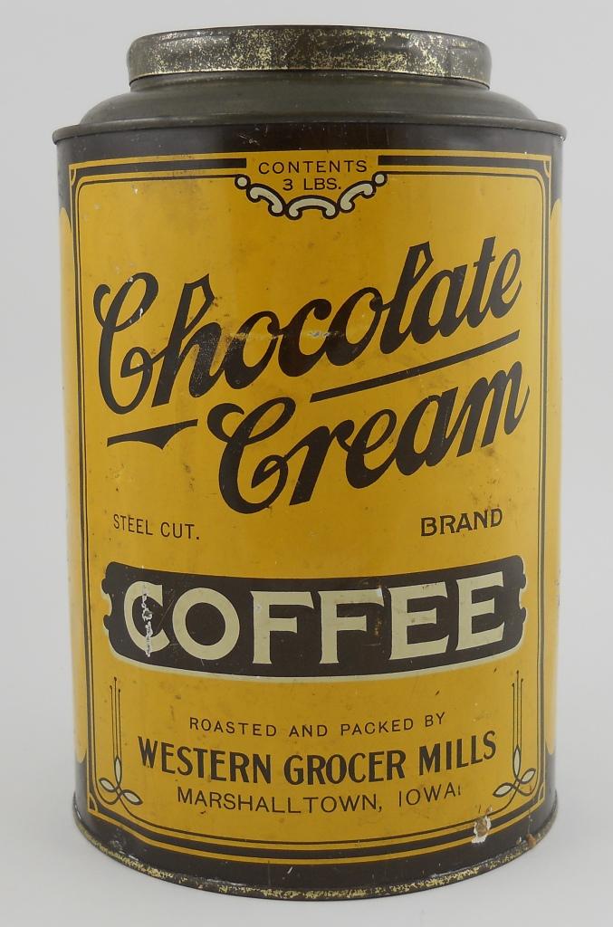 Chocolate Cream Coffee Can