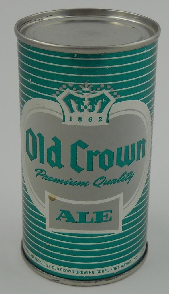 Old Crown Ale Flat-Top Beer Can