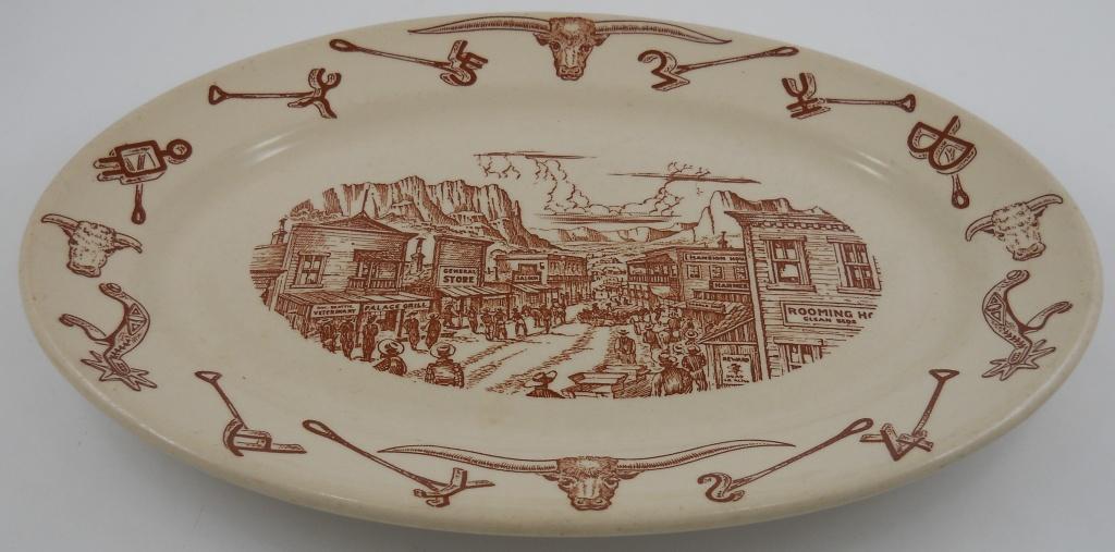 Wallace China El Rancho Platter
