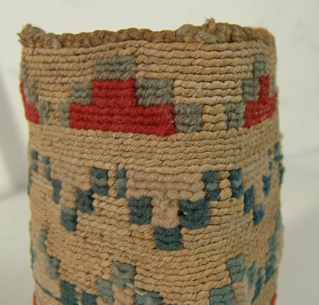 Nez Perce Corn Husk Basket