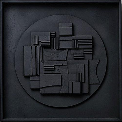 Louise Nevelson, Full Moon, Cast Polyester Resin
