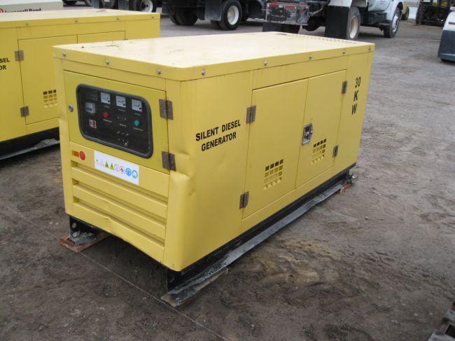 2010 King Power GF3-30KW Silent Diesel Generator