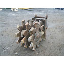 Entek 24" Excavator Compaction Wheel