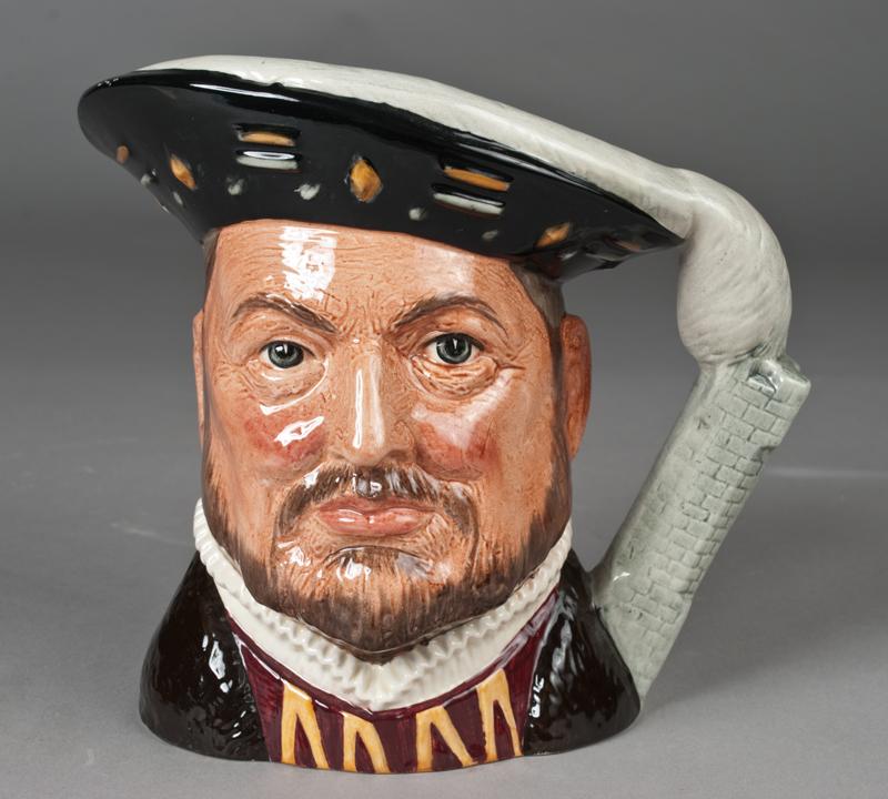 Royal Doulton "Henry VIII" Large Toby Mug