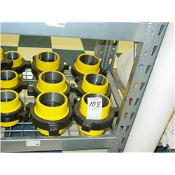 FIGURE 100 4” HAMMER UNIONS (10X)