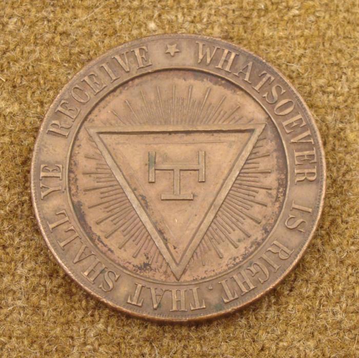 1920 ERA ROYAL ARCH MASON -LAWN CHAPTER-CHICAGO COIN